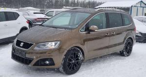 Brown SEAT Alhambra 2012 in Vilnius, with an engine capacity of 1.97 L and mileage of 291 thousand km for 7850 €, photo 2 on AUTOMOTO.COM.LV