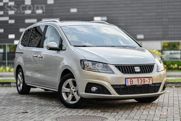 Brūns SEAT Alhambra 2012 Jelgava, ar dzinēja tilpumu 2.00 L un nobraukumu 240 tūkst. km par 8700 €, foto 1 vietnē AUTOMOTO.COM.LV