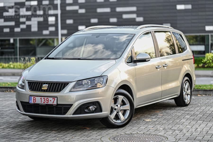 Brūns SEAT Alhambra 2012 Jelgava, ar dzinēja tilpumu 2.00 L un nobraukumu 240 tūkst. km par 8700 €, foto 3 vietnē AUTOMOTO.COM.LV