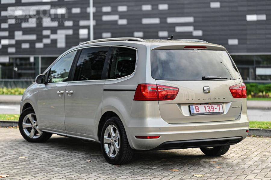 Brūns SEAT Alhambra 2012 Jelgava, ar dzinēja tilpumu 2.00 L un nobraukumu 240 tūkst. km par 8700 €, foto 6 vietnē AUTOMOTO.COM.LV