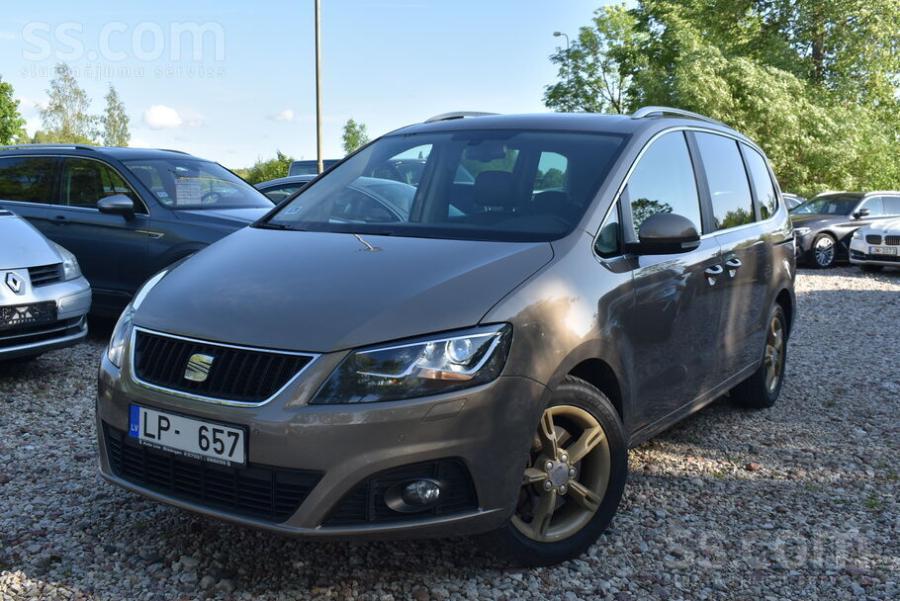 Brūns SEAT Alhambra 2015 Kuldīga, ar dzinēja tilpumu 2.00 L un nobraukumu 0 tūkst. km par 8390 €, foto 1 vietnē AUTOMOTO.COM.LV