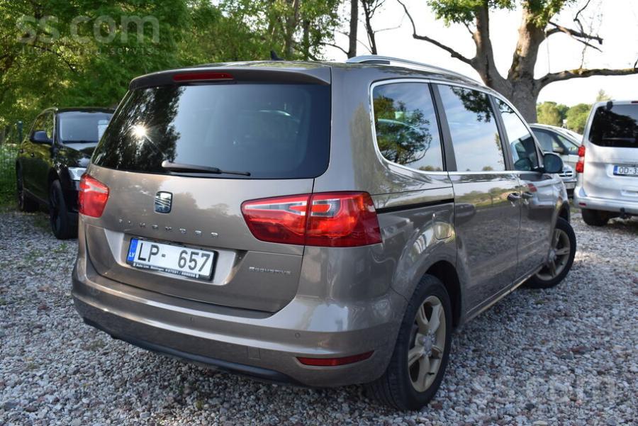Brūns SEAT Alhambra 2015 Kuldīga, ar dzinēja tilpumu 2.00 L un nobraukumu 0 tūkst. km par 8390 €, foto 2 vietnē AUTOMOTO.COM.LV