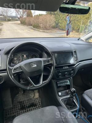 Brūns SEAT Alhambra 2017 Rīga, ar dzinēja tilpumu 2.00 L un nobraukumu 240 tūkst. km par 7800 €, foto 9 vietnē AUTOMOTO.COM.LV