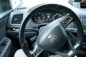 Brown SEAT Alhambra 2018 in Riga, with an engine capacity of 2.00 L and mileage of 0 thousand km for 4300 €, photo 12 on AUTOMOTO.COM.LV