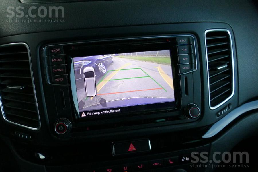 Brown SEAT Alhambra 2018 in Riga, with an engine capacity of 2.00 L and mileage of 0 thousand km for 4300 €, photo 13 on AUTOMOTO.COM.LV