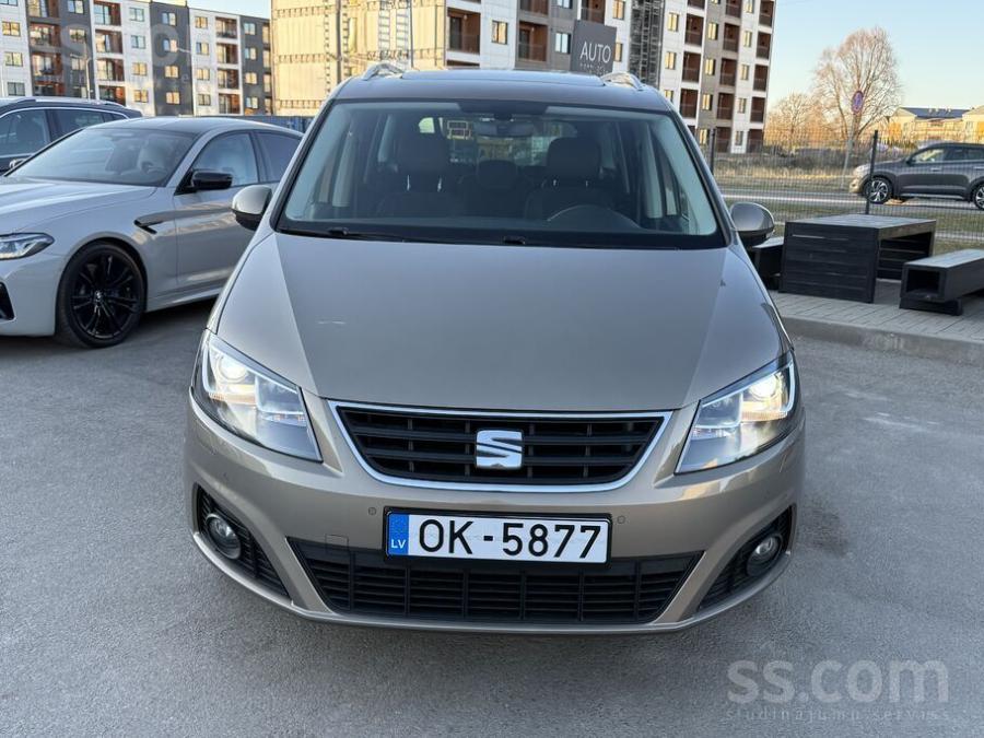 Brūns SEAT Alhambra 2018 Jelgava, ar dzinēja tilpumu 2.00 L un nobraukumu 0 tūkst. km par 13950 €, foto 6 vietnē AUTOMOTO.COM.LV