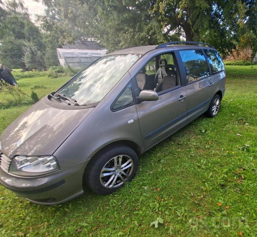 Brūns SEAT Alhambra 2006 Rīga, ar dzinēja tilpumu 2.00 L un nobraukumu 235 tūkst. km par 3000 €, foto 3 vietnē AUTOMOTO.COM.LV
