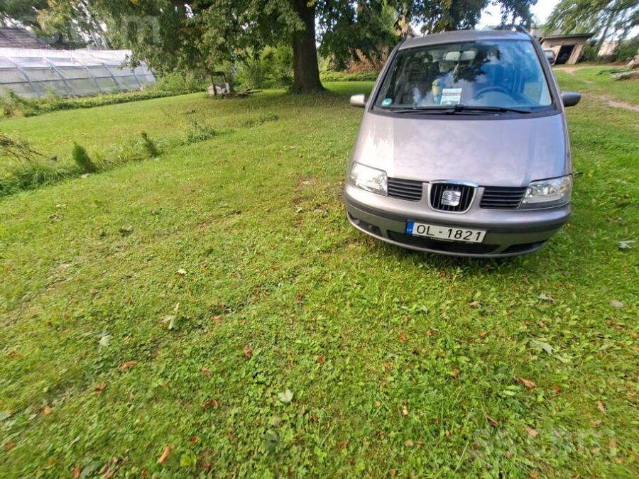 Brūns SEAT Alhambra 2006 Rīga, ar dzinēja tilpumu 2.00 L un nobraukumu 235 tūkst. km par 3000 €, foto 8 vietnē AUTOMOTO.COM.LV