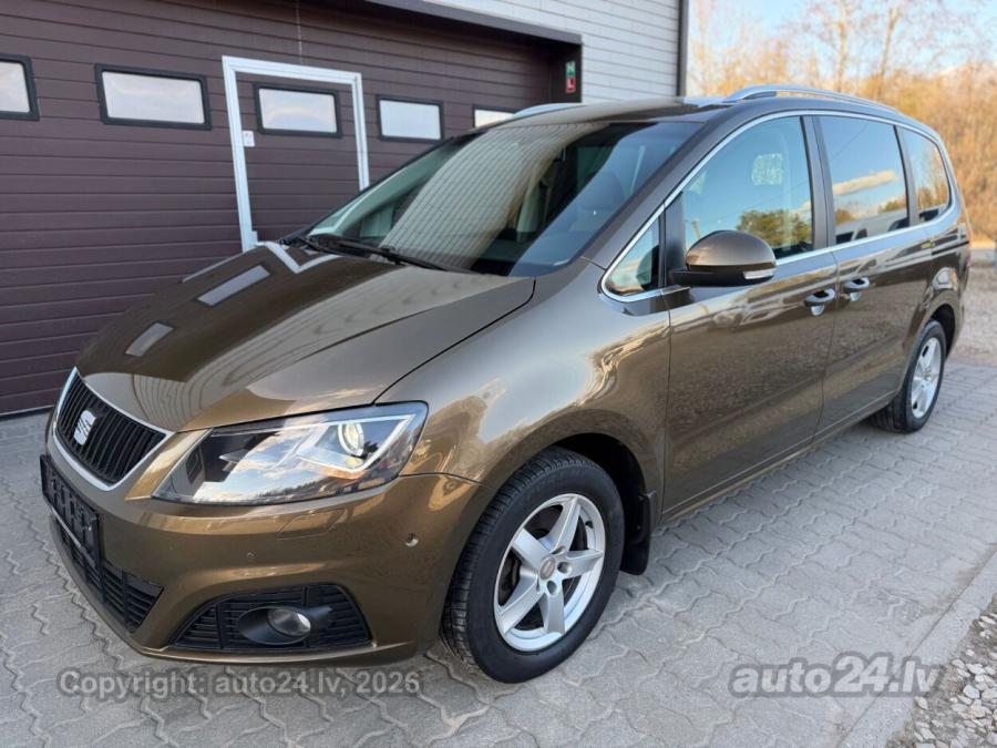 Brown SEAT Alhambra 2011 in Voru, with an engine capacity of 2.00 L and mileage of 218 thousand km for 8790 €, photo 1 on AUTOMOTO.COM.LV