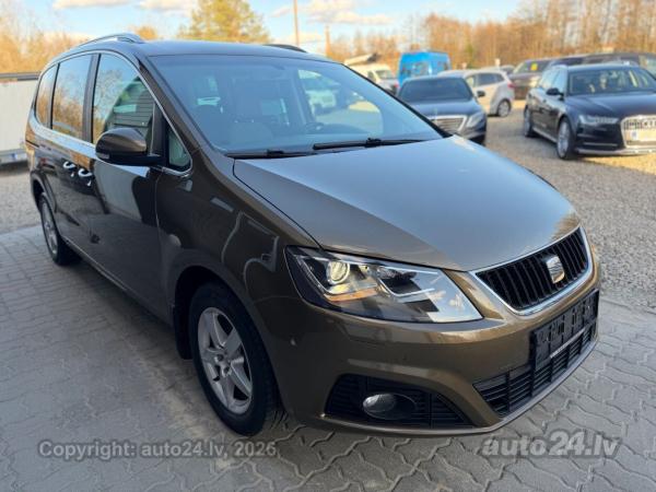 Brown SEAT Alhambra 2011 in Voru, with an engine capacity of 2.00 L and mileage of 218 thousand km for 8790 €, photo 2 on AUTOMOTO.COM.LV
