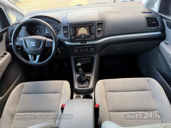 Brown SEAT Alhambra 2011 in Voru, with an engine capacity of 2.00 L and mileage of 218 thousand km for 8790 €, photo 6 on AUTOMOTO.COM.LV