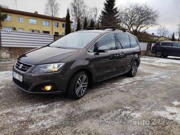 Brown SEAT Alhambra 2018 in Tallinn, with an engine capacity of 2.00 L and mileage of 180 thousand km for 19599 €, photo 1 on AUTOMOTO.COM.LV