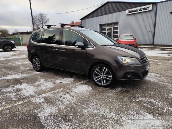 Brūns SEAT Alhambra 2018 Tallina, ar dzinēja tilpumu 2.00 L un nobraukumu 180 tūkst. km par 19599 €, foto 4 vietnē AUTOMOTO.COM.LV