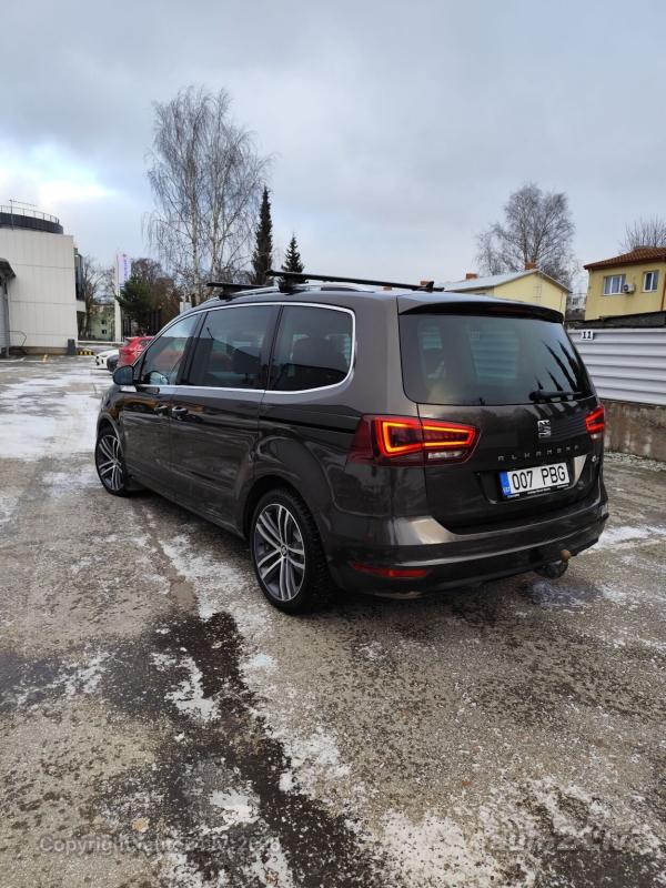 Brūns SEAT Alhambra 2018 Tallina, ar dzinēja tilpumu 2.00 L un nobraukumu 180 tūkst. km par 19599 €, foto 6 vietnē AUTOMOTO.COM.LV