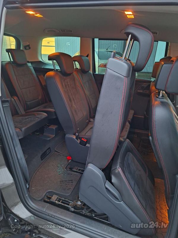 Brown SEAT Alhambra 2018 in Tallinn, with an engine capacity of 2.00 L and mileage of 180 thousand km for 19599 €, photo 11 on AUTOMOTO.COM.LV