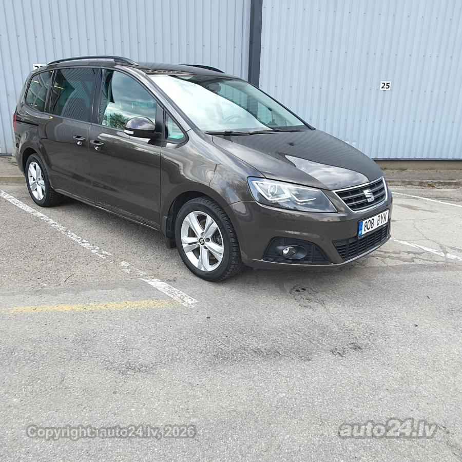 Brown SEAT Alhambra 2018 in Tallinn, with an engine capacity of 2.00 L and mileage of 70 thousand km for 24500 €, photo 1 on AUTOMOTO.COM.LV