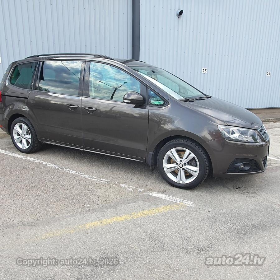 Brown SEAT Alhambra 2018 in Tallinn, with an engine capacity of 2.00 L and mileage of 70 thousand km for 24500 €, photo 3 on AUTOMOTO.COM.LV