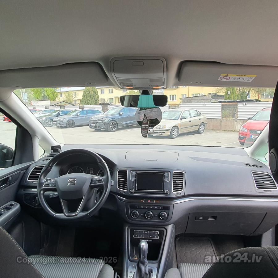 Brown SEAT Alhambra 2018 in Tallinn, with an engine capacity of 2.00 L and mileage of 70 thousand km for 24500 €, photo 6 on AUTOMOTO.COM.LV