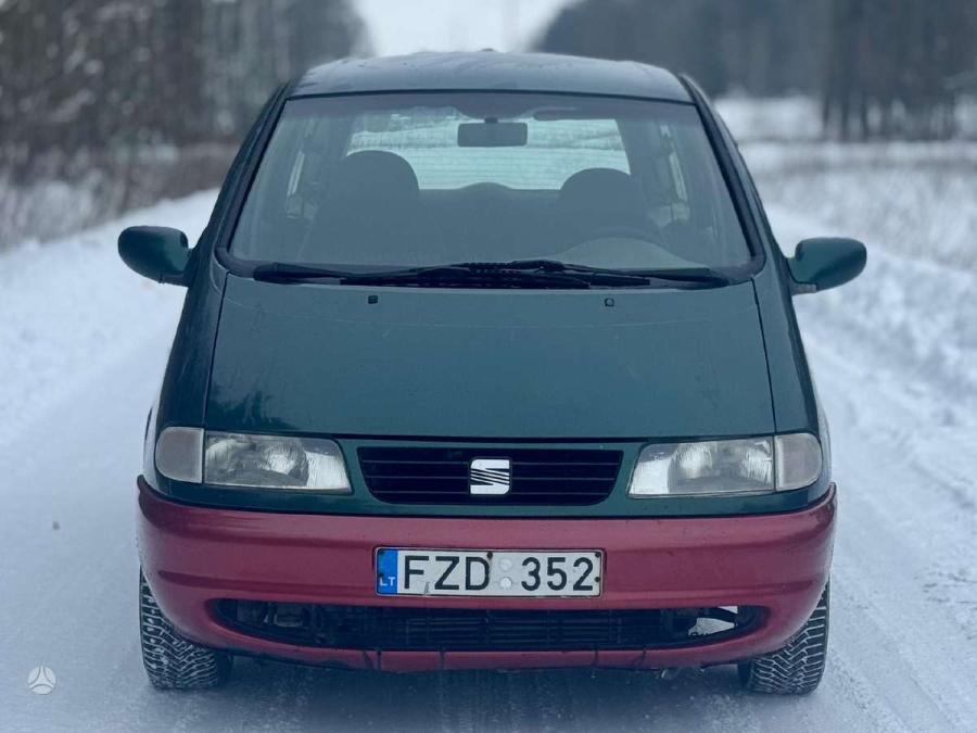 Zaļš SEAT Alhambra 1998 Radviliškis, ar dzinēja tilpumu 1.90 L un nobraukumu 326 tūkst. km par 650 €, foto 3 vietnē AUTOMOTO.COM.LV