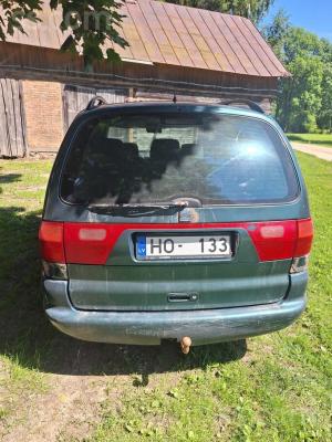 Green SEAT Alhambra 1999 in Jelgava, with an engine capacity of 1.90 L and mileage of 537 thousand km for 655 €, photo  on AUTOMOTO.COM.LV