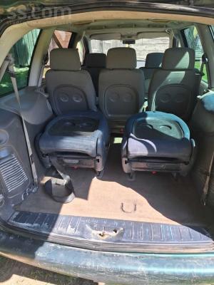 Green SEAT Alhambra 1999 in Jelgava, with an engine capacity of 1.90 L and mileage of 537 thousand km for 655 €, photo 9 on AUTOMOTO.COM.LV