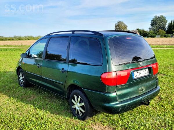 Зеленый Сеат Альхамбра 1999 в Бауска, объемом двигателя 1.90 л и пробегом 435 тыс. км за 490 €, фото 2 на AUTOMOTO.COM.LV