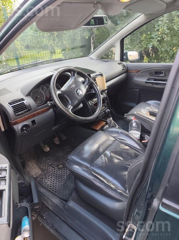 Зеленый Сеат Альхамбра 2003 в Салдус, объемом двигателя 1.90 л и пробегом 0 тыс. км за 1500 €, фото 4 на AUTOMOTO.COM.LV