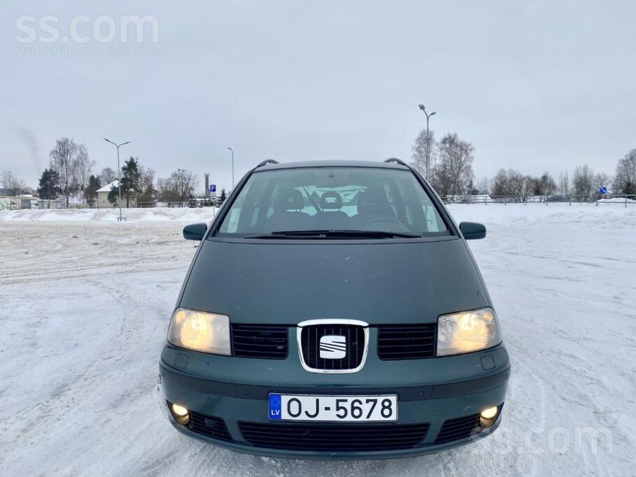 Zaļš SEAT Alhambra 2008 Rēzekne, ar dzinēja tilpumu 2.00 L un nobraukumu 0 tūkst. km par 3950 €, foto 1 vietnē AUTOMOTO.COM.LV