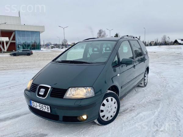 Green SEAT Alhambra 2008 in Rezekne, with an engine capacity of 2.00 L and mileage of 0 thousand km for 3950 €, photo 2 on AUTOMOTO.COM.LV