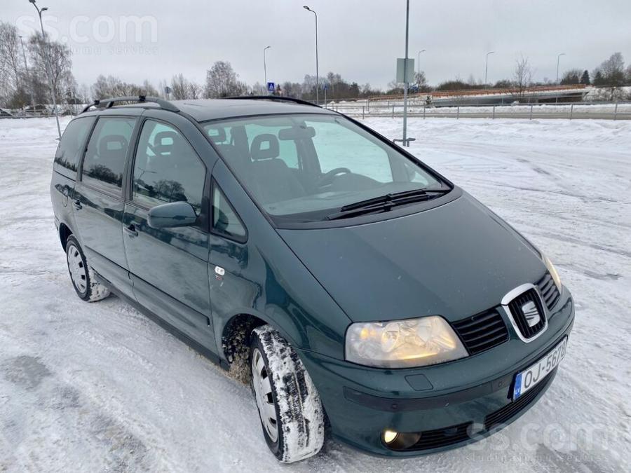 Zaļš SEAT Alhambra 2008 Rēzekne, ar dzinēja tilpumu 2.00 L un nobraukumu 0 tūkst. km par 3950 €, foto 7 vietnē AUTOMOTO.COM.LV
