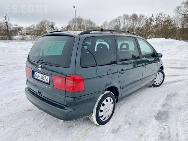Green SEAT Alhambra 2008 in Rezekne, with an engine capacity of 2.00 L and mileage of 0 thousand km for 3950 €, photo 8 on AUTOMOTO.COM.LV