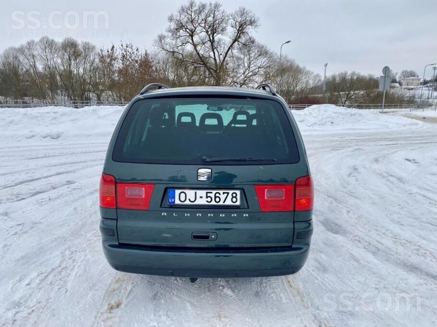 Zaļš SEAT Alhambra 2008 Rēzekne, ar dzinēja tilpumu 2.00 L un nobraukumu 0 tūkst. km par 3950 €, foto 9 vietnē AUTOMOTO.COM.LV