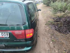 Green SEAT Alhambra 1999 in Vilnius, with an engine capacity of 1.90 L and mileage of 440 thousand km for 500 €, photo 3 on AUTOMOTO.COM.LV