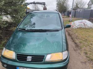 Green SEAT Alhambra 1999 in Vilnius, with an engine capacity of 1.90 L and mileage of 440 thousand km for 500 €, photo 7 on AUTOMOTO.COM.LV