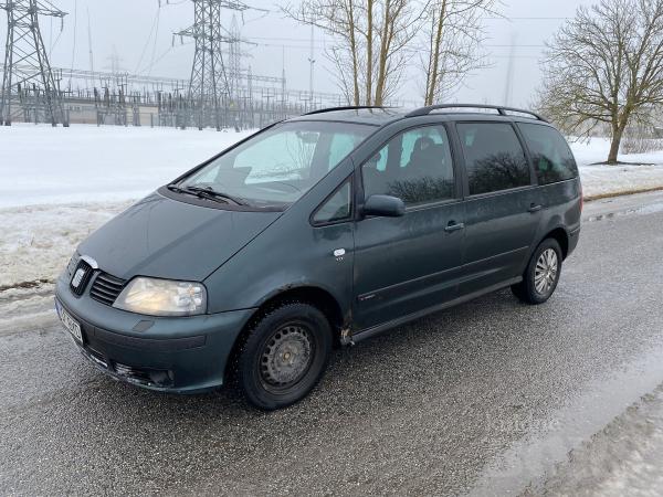 Green SEAT Alhambra 2006 in Rakvere, with an engine capacity of 85.00 L and mileage of 402 thousand km for 400 €, photo 2 on AUTOMOTO.COM.LV