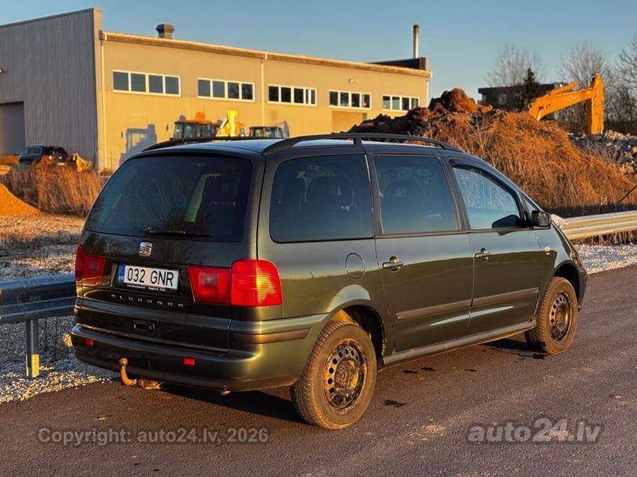 Zaļš SEAT Alhambra 2007 Tallina, ar dzinēja tilpumu 2.00 L un nobraukumu 327 tūkst. km par 1999 €, foto 5 vietnē AUTOMOTO.COM.LV