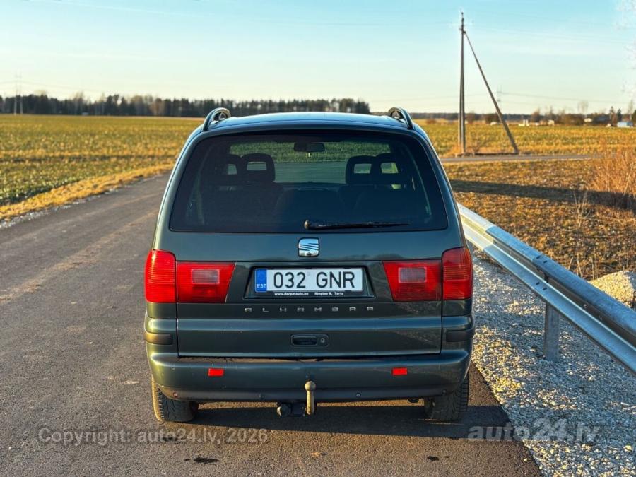 Zaļš SEAT Alhambra 2007 Tallina, ar dzinēja tilpumu 2.00 L un nobraukumu 327 tūkst. km par 1999 €, foto 7 vietnē AUTOMOTO.COM.LV