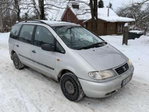Grey SEAT Alhambra 1996 in Vilnius, with an engine capacity of 1.90 L and mileage of 459 thousand km for 650 €, photo  on AUTOMOTO.COM.LV