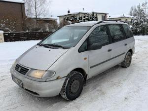 Grey SEAT Alhambra 1996 in Vilnius, with an engine capacity of 1.90 L and mileage of 459 thousand km for 650 €, photo 3 on AUTOMOTO.COM.LV