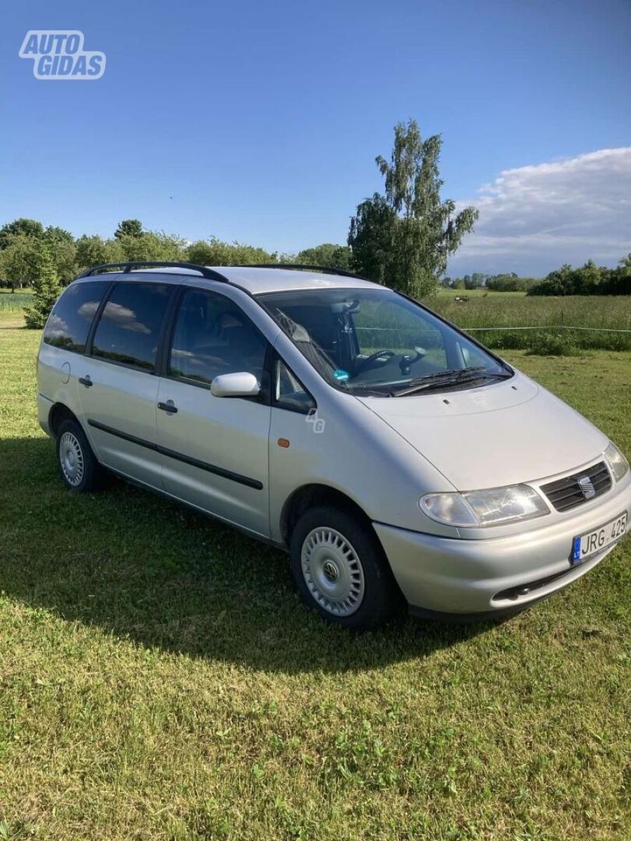 Pelēks SEAT Alhambra 1999 Marijampole, ar dzinēja tilpumu 1.90 L un nobraukumu 329 tūkst. km par 1050 €, foto 4 vietnē AUTOMOTO.COM.LV