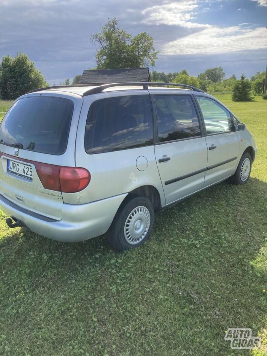 Pelēks SEAT Alhambra 1999 Marijampole, ar dzinēja tilpumu 1.90 L un nobraukumu 329 tūkst. km par 1050 €, foto 6 vietnē AUTOMOTO.COM.LV
