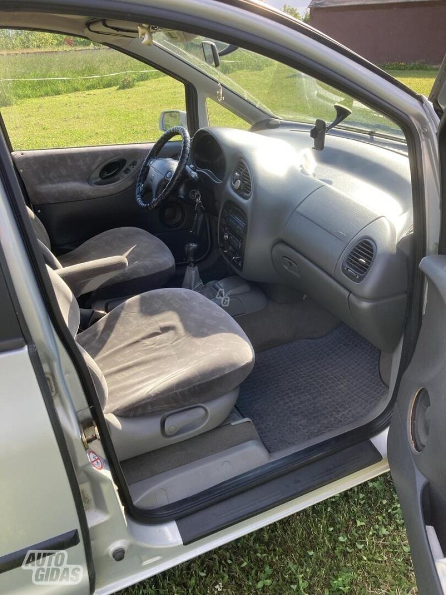 Pelēks SEAT Alhambra 1999 Marijampole, ar dzinēja tilpumu 1.90 L un nobraukumu 329 tūkst. km par 1050 €, foto 10 vietnē AUTOMOTO.COM.LV