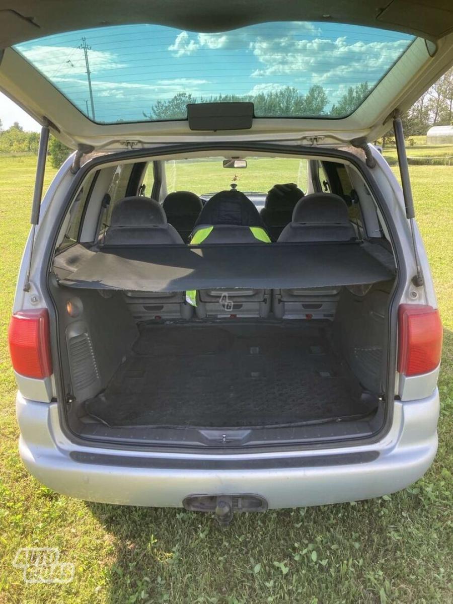 Pelēks SEAT Alhambra 1999 Marijampole, ar dzinēja tilpumu 1.90 L un nobraukumu 329 tūkst. km par 1050 €, foto 12 vietnē AUTOMOTO.COM.LV