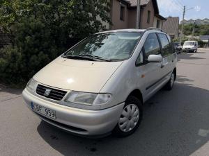 Pelēks SEAT Alhambra 1999 Kauņa, ar dzinēja tilpumu 1.90 L un nobraukumu 351 tūkst. km par 700 €, foto  vietnē AUTOMOTO.COM.LV