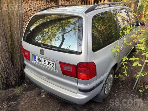 Grey SEAT Alhambra 2000 in Riga, with an engine capacity of 1.90 L and mileage of 330 thousand km for 2999 €, photo 3 on AUTOMOTO.COM.LV