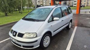 Pelēks SEAT Alhambra 2000 Kaišiadorys, ar dzinēja tilpumu 1.98 L un nobraukumu 292 tūkst. km par 1000 €, foto  vietnē AUTOMOTO.COM.LV