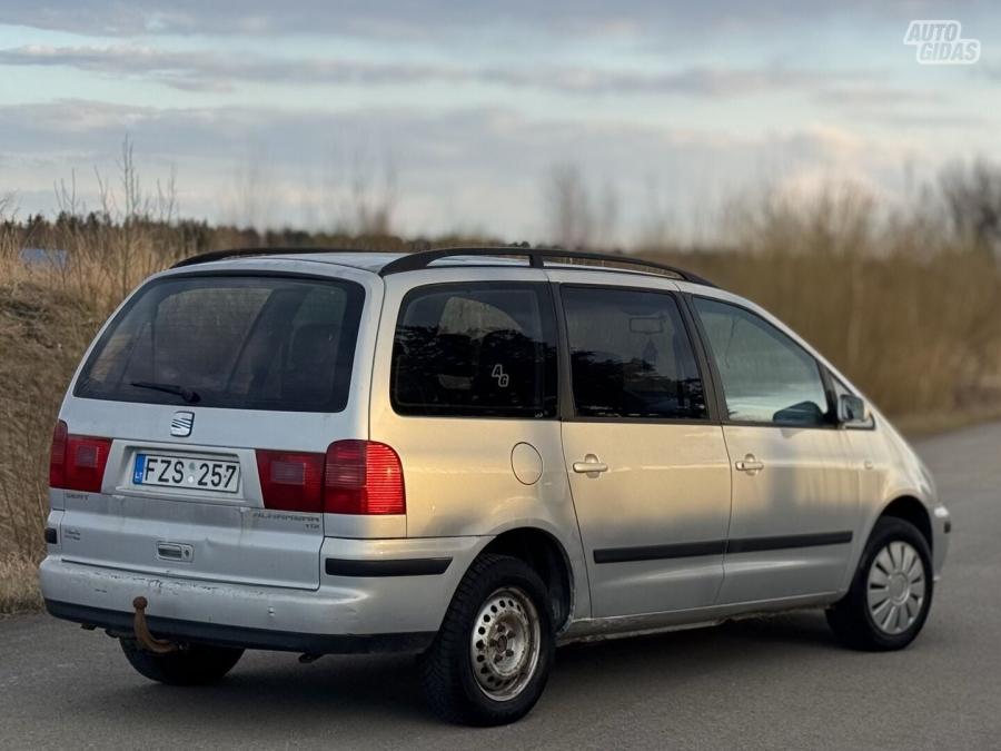 Pelēks SEAT Alhambra 2001 Radviliškis, ar dzinēja tilpumu 1.90 L un nobraukumu 345 tūkst. km par 1000 €, foto 8 vietnē AUTOMOTO.COM.LV