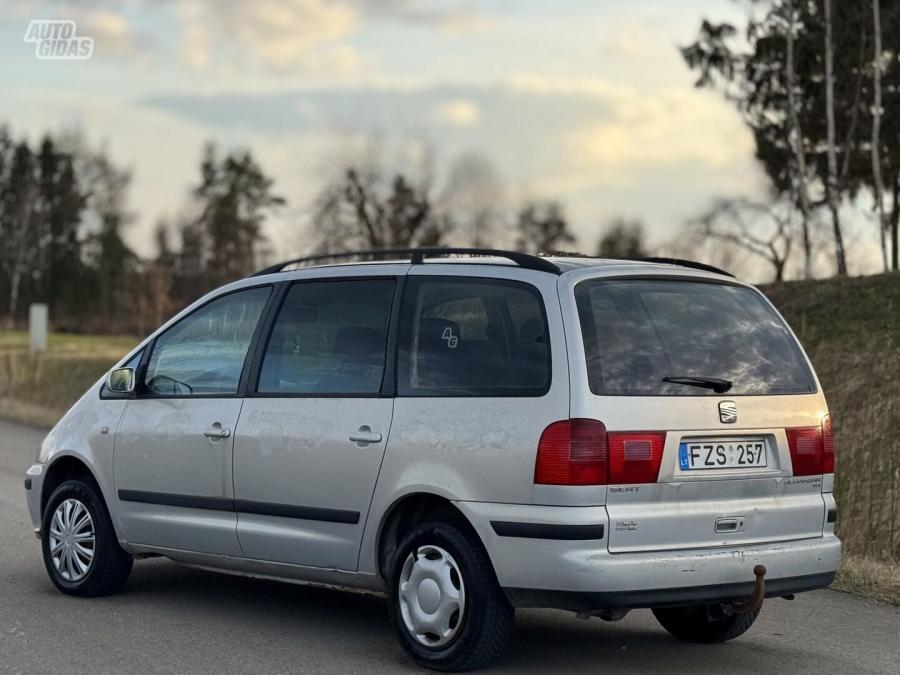 Pelēks SEAT Alhambra 2001 Radviliškis, ar dzinēja tilpumu 1.90 L un nobraukumu 345 tūkst. km par 1000 €, foto 11 vietnē AUTOMOTO.COM.LV