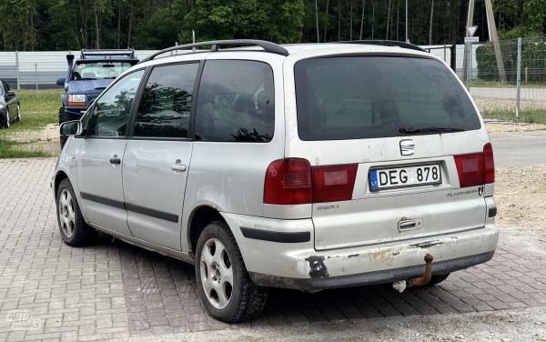 Серый Сеат Альхамбра 2001 в Радвилишкис, объемом двигателя 1.90 л и пробегом 348 тыс. км за 1650 €, фото 6 на AUTOMOTO.COM.LV