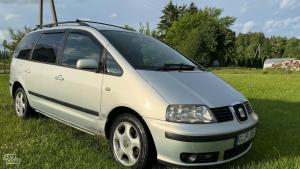 Pelēks SEAT Alhambra 2001 Anykščiai, ar dzinēja tilpumu 1.90 L un nobraukumu 370 tūkst. km par 1599 €, foto 7 vietnē AUTOMOTO.COM.LV